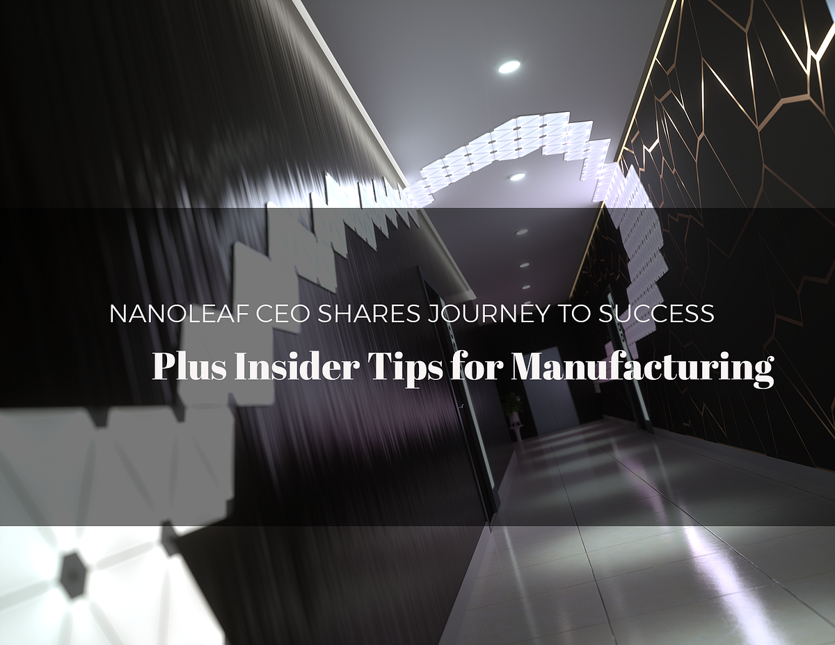 Nanoleaf CEO Shares Journey to Success — Plus Insider Tips for ...