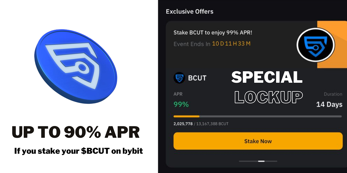 You Can Now Stake bitsCrunch’s Native token BCUT on Bybit With 99% APY ...
