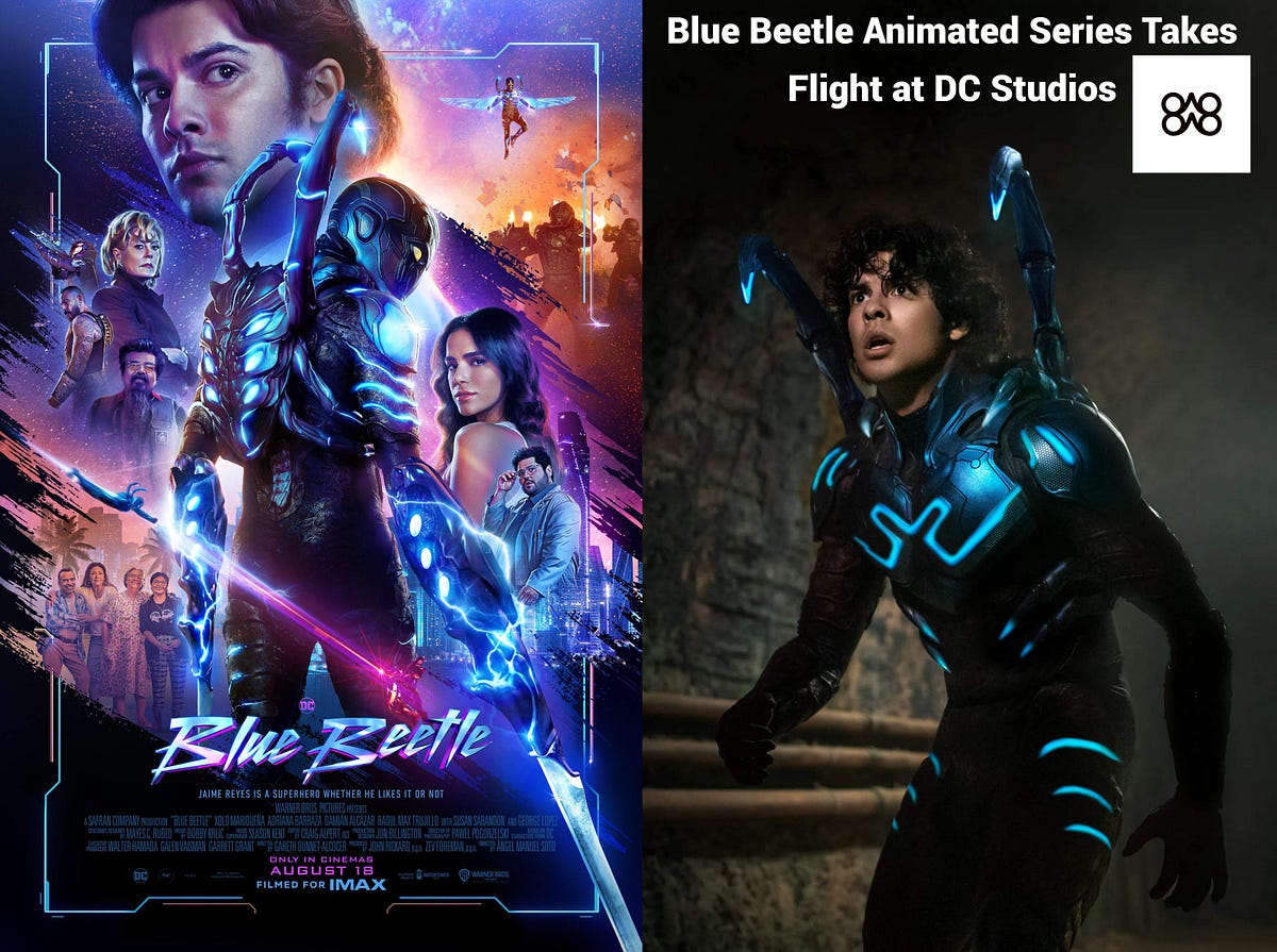 Blue Beetle Animated Series Takes Flight at DC Studios | by ...