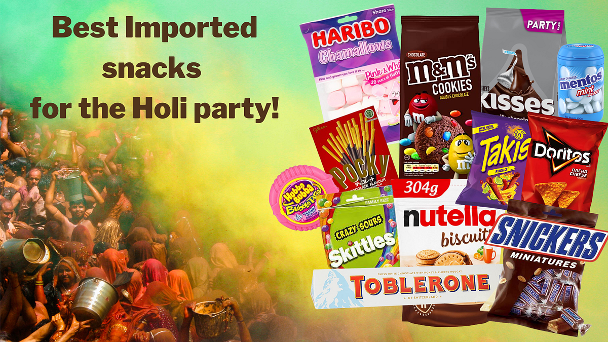 12 Best International Snacks To Serve On Holi | by Nosh Gourmet Foods ...