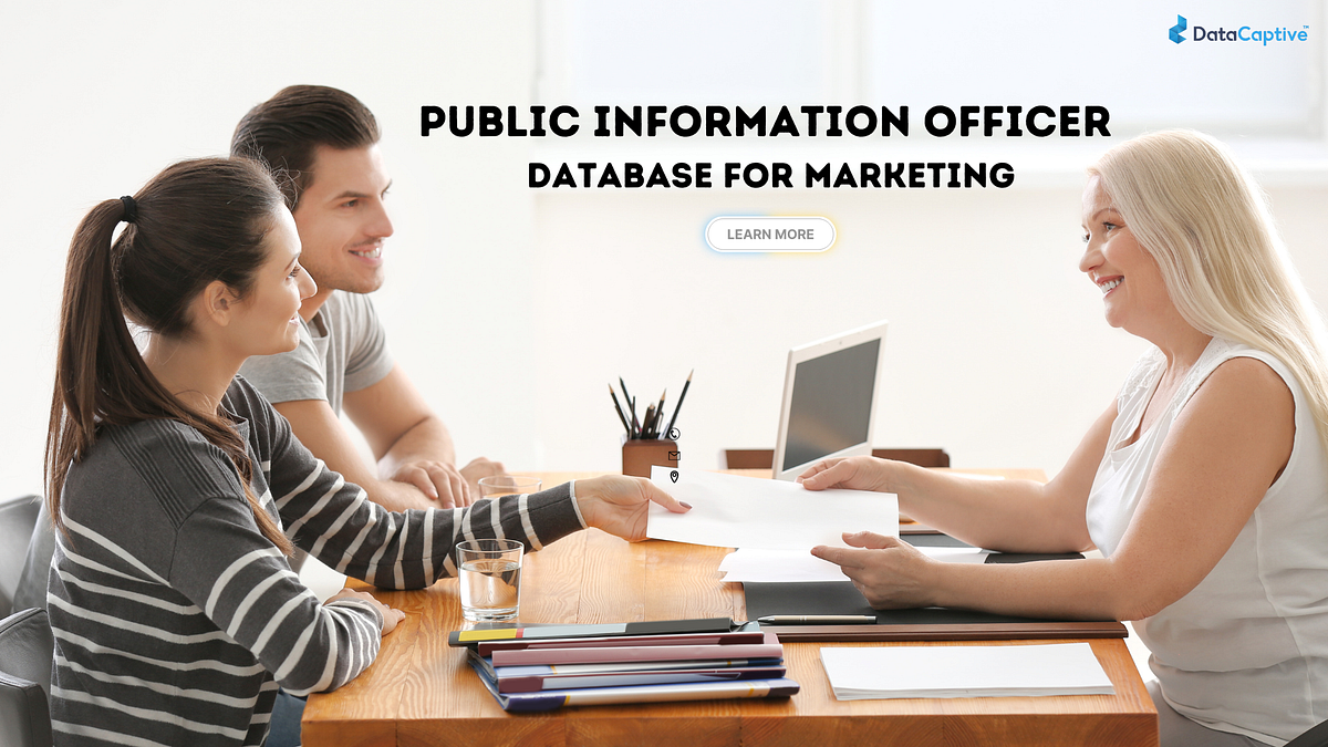 How to Get Public Information Officer Database for Marketing? | Medium
