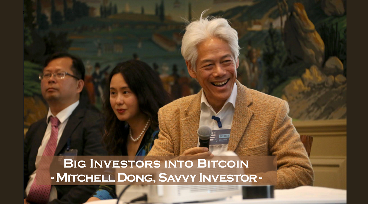 Big Investors into Bitcoin - Mitchell Dong | by Point of View | Medium
