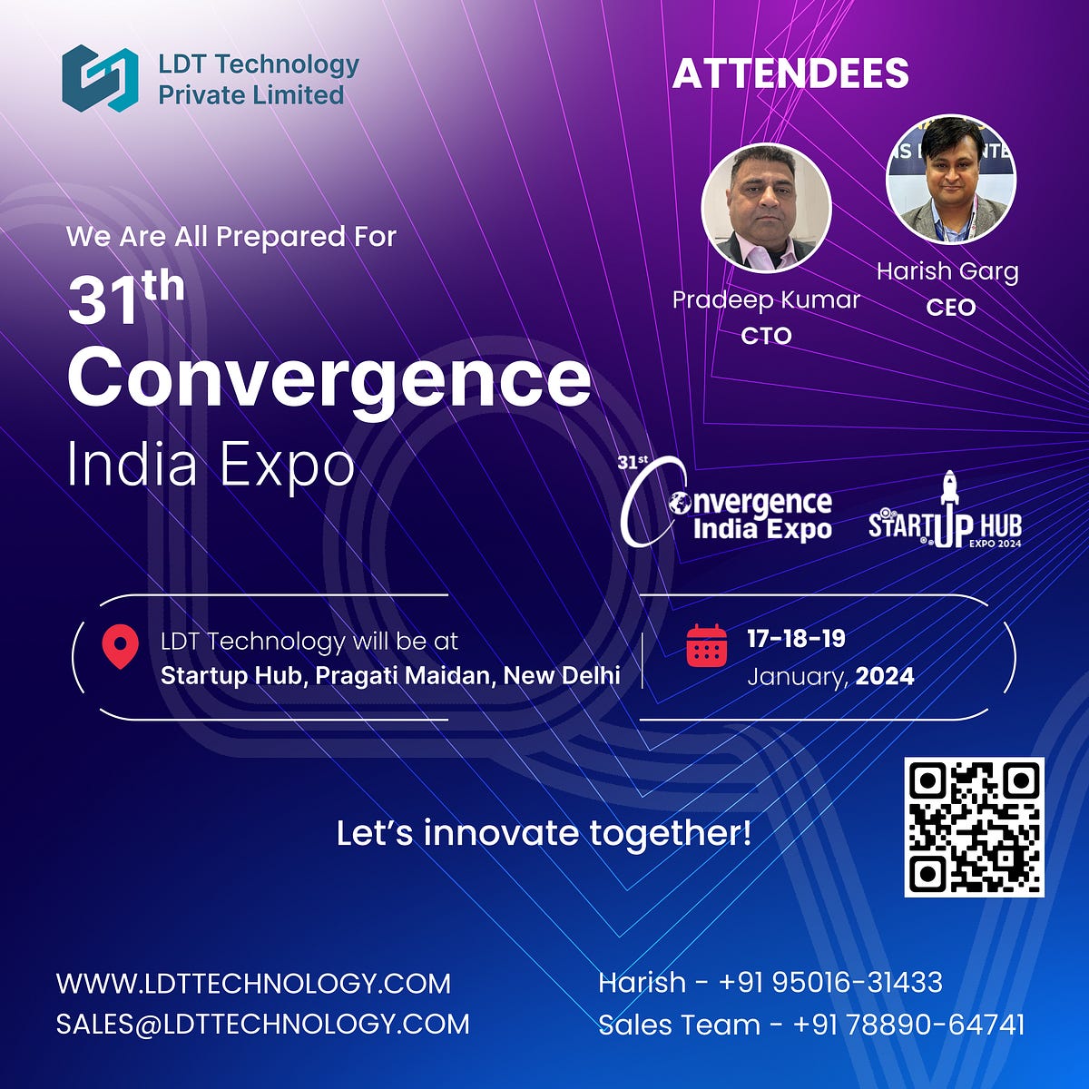 Launch Into an Electronic Journey at Convergence India 2024 with LDT Technology Exhibition ...