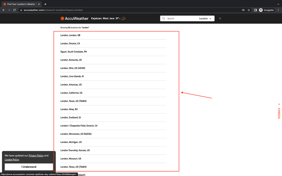 Web Scraping Using Python — Part 2 Scraping Accuweather With Beautifulsoup And Selenium By
