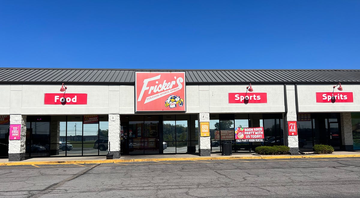 We Got Lucky in Fricker’s. February daily writing challenge | by Julia ...