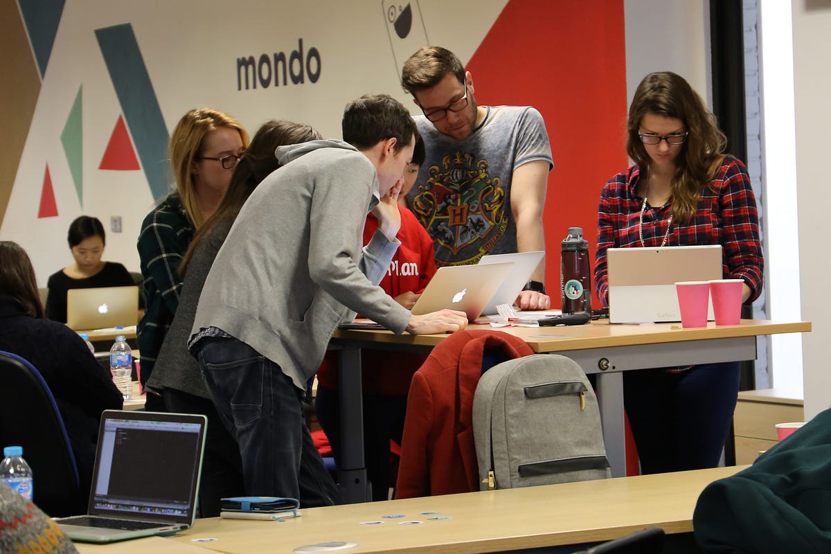 codebar hacks Mondo. I recently attended my first hackathon… | by Kate Whalen | the codelog | Medium