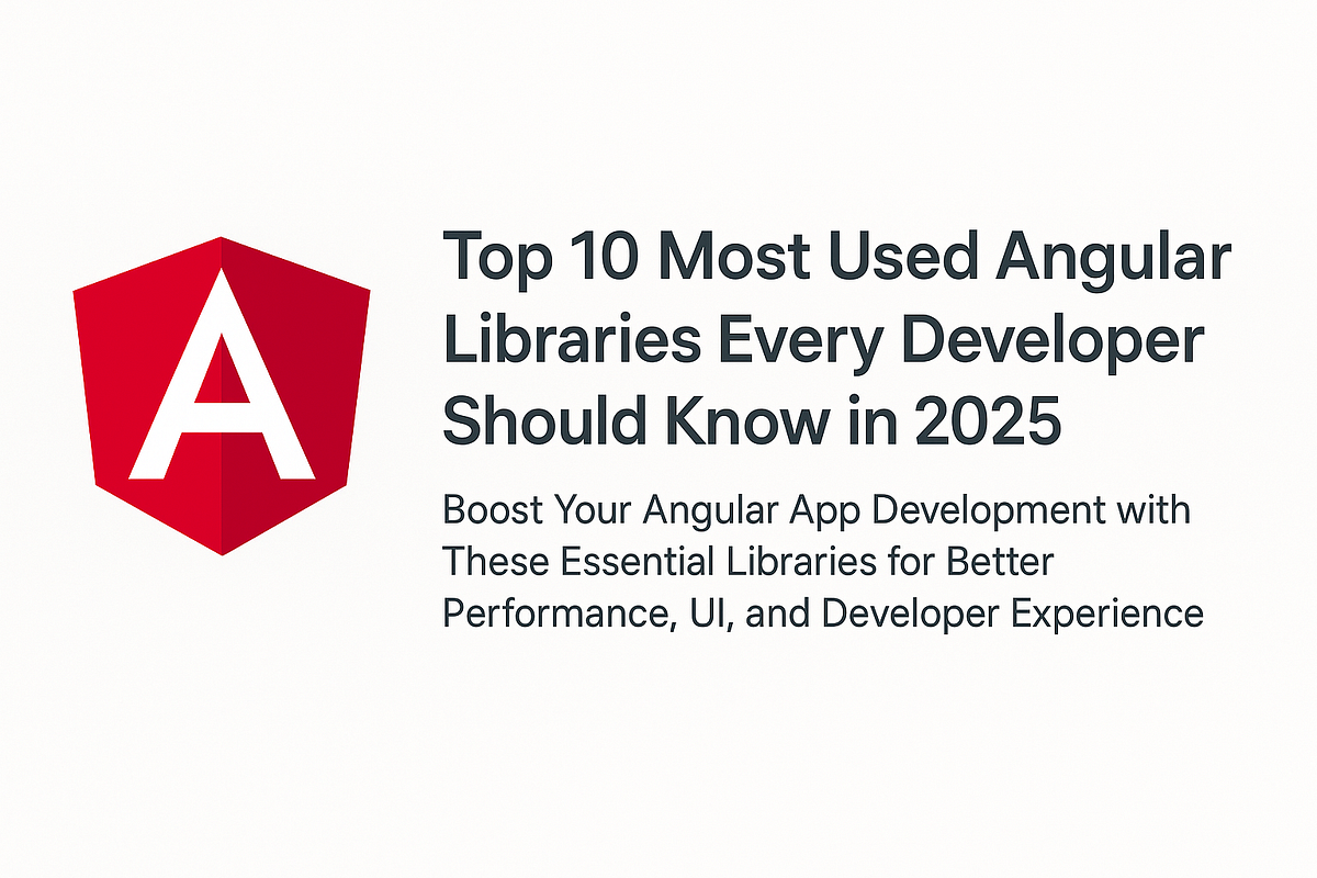 Top 10 Most Used Angular Libraries Every Developer Should Know | by Roshan Navale | Medium