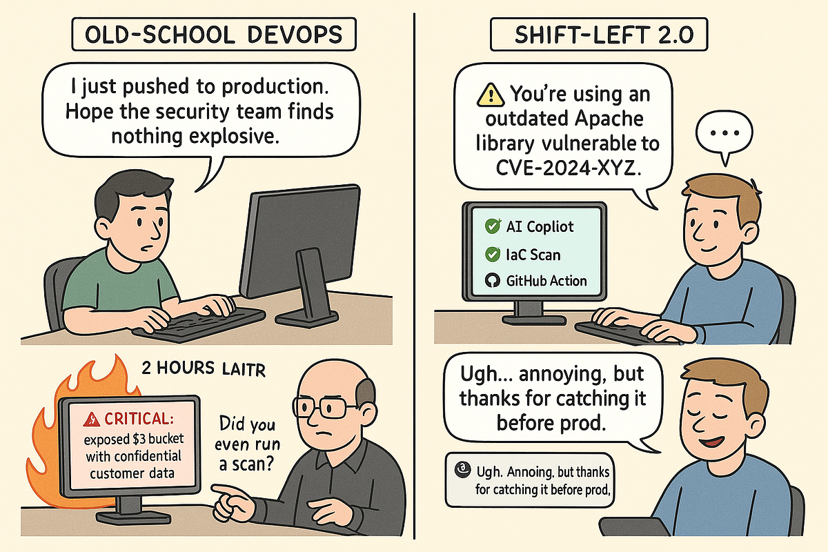 Shift-Left Security 2.0 — How to Secure DevOps in the AI-Powered Era | by Sivakumar KJ | Jun ...