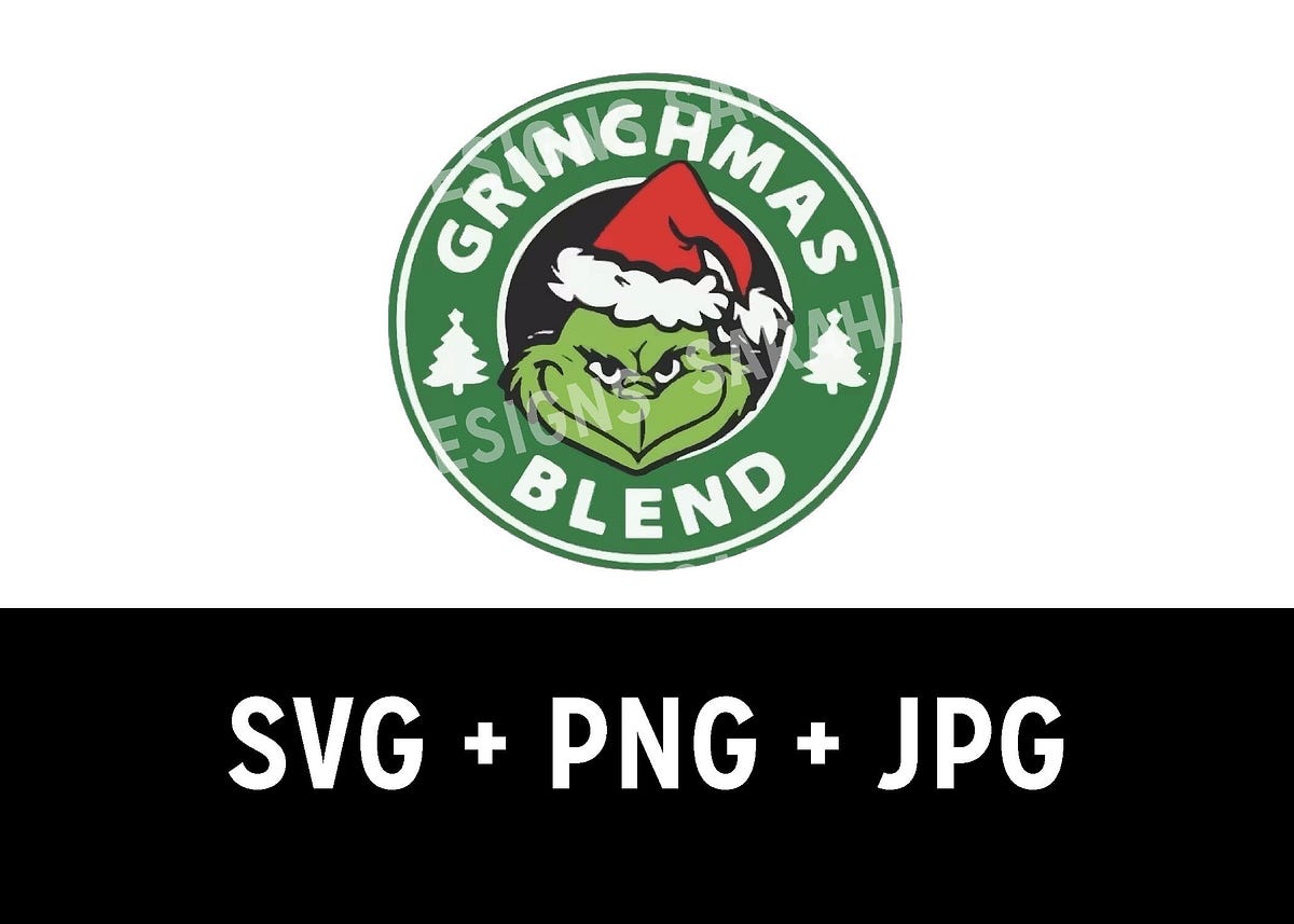 Grinch Tree Svg | Grinch Coffee | Christmas tree SVG | Grinch SVG ...