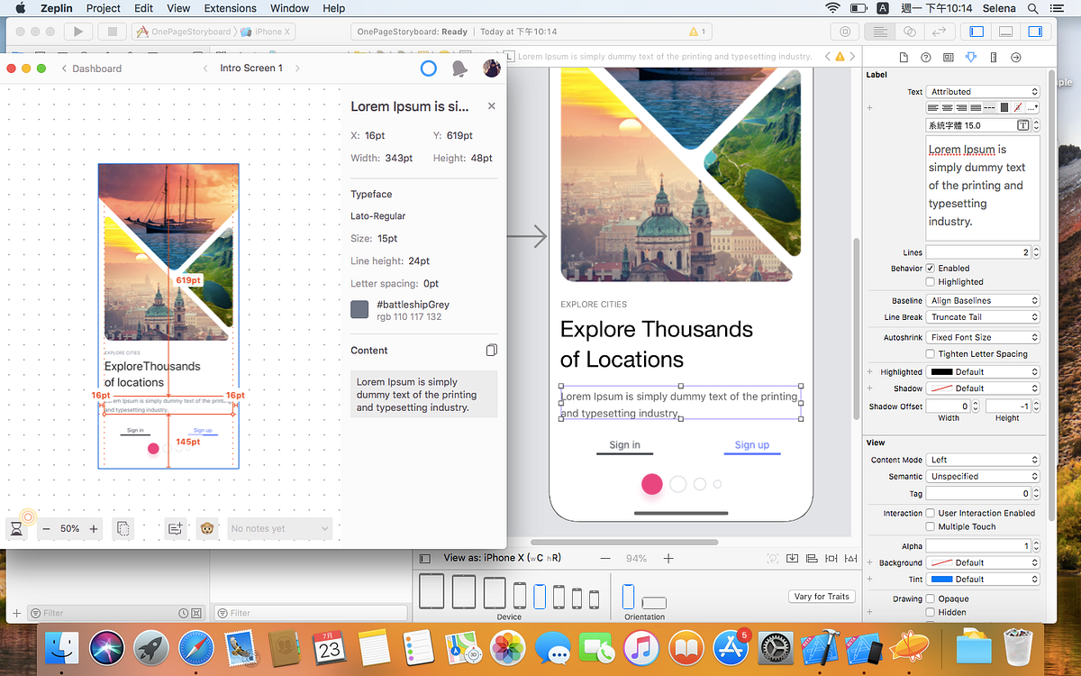 [AppDev] #4 善用Sketch與Zeplin快速仿作單頁 App | by 陳亭勻 (Selena) | 彼得潘的 Swift iOS / Flutter App 開發教室 | Medium