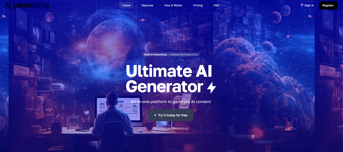 Introducing AI-Generating: Your Ultimate Creative AI generator | by ...