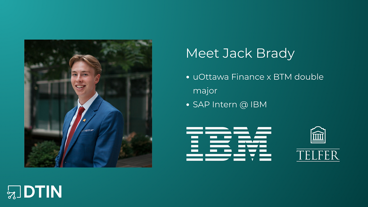 SAP Intern @ IBM — Insider Insights with Jack Brady | by Maryann Issac ...