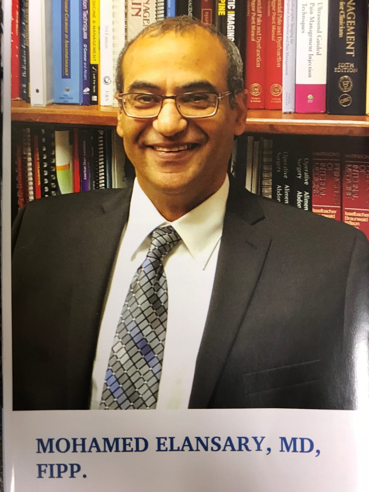 Dr. Mohamed El-Ansary. My new client: Dr. Mohamed El-Ansary… | by Jeff Travis | Northbrook, IL ...