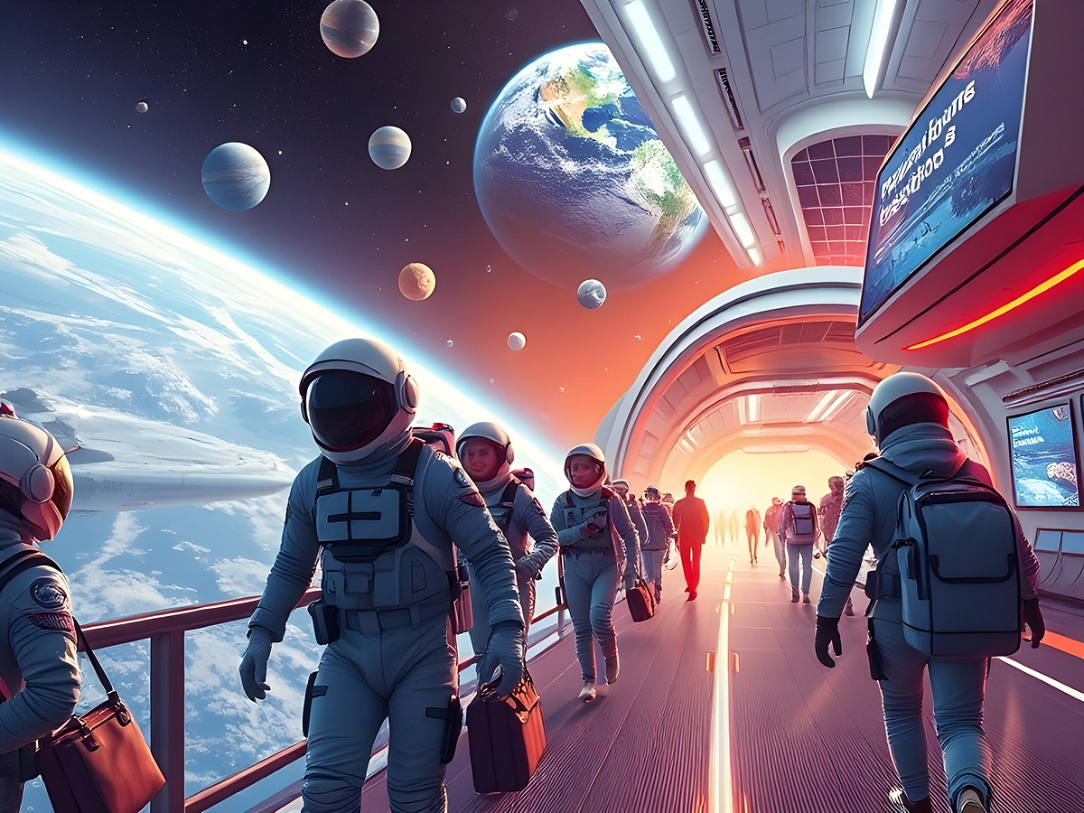 Space Tourism: Your Next Vacation Could Be Among the Stars | by Sugam.L ...