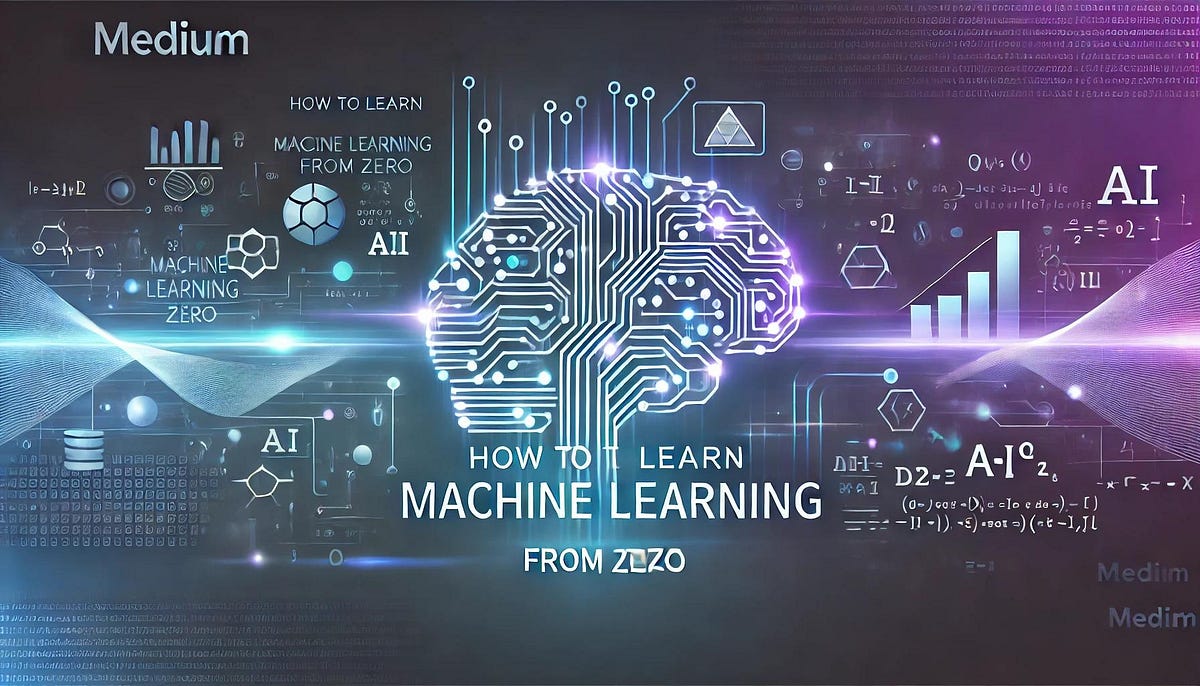 How to Learn Machine Learning from Zero | by Sachin Kumar | Mar, 2025 ...