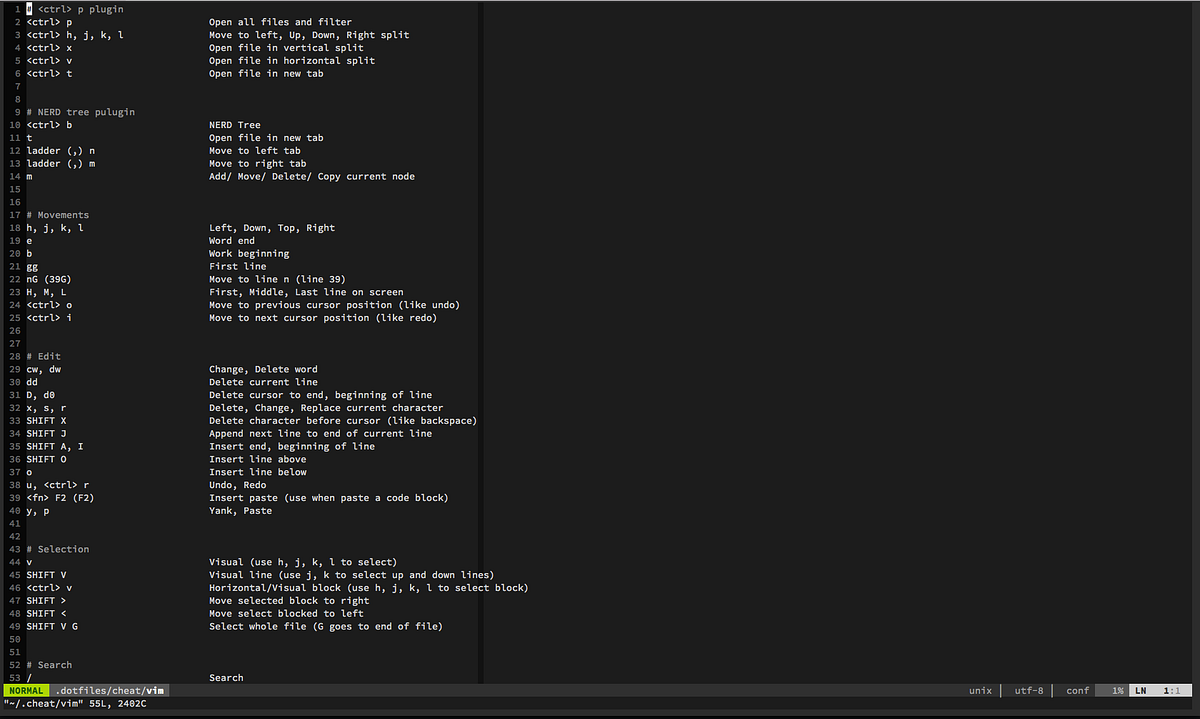 Handy interactive command line cheatsheets with Cheat | by (λx.x)eranga | Statuscode | Medium