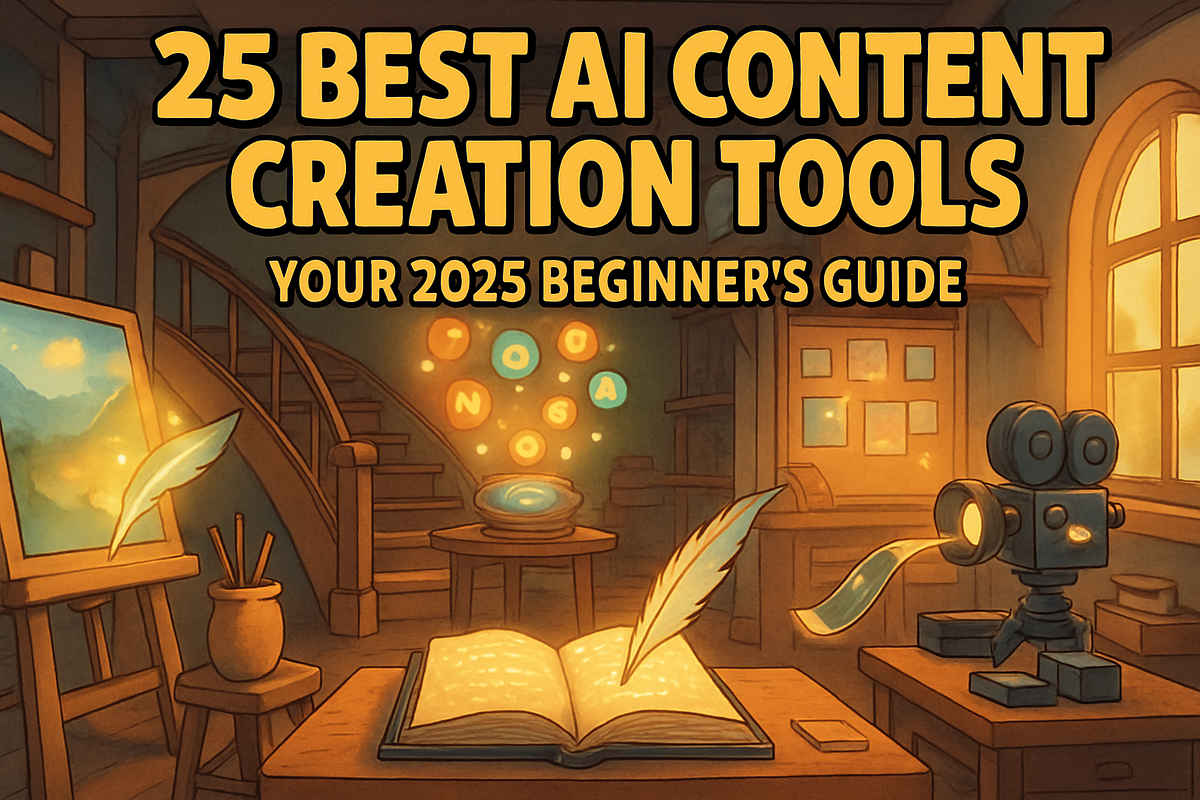 25 Best AI Content Creation Tools Every Beginner Should Know in 2025 | by Jordan Davis | Write A ...