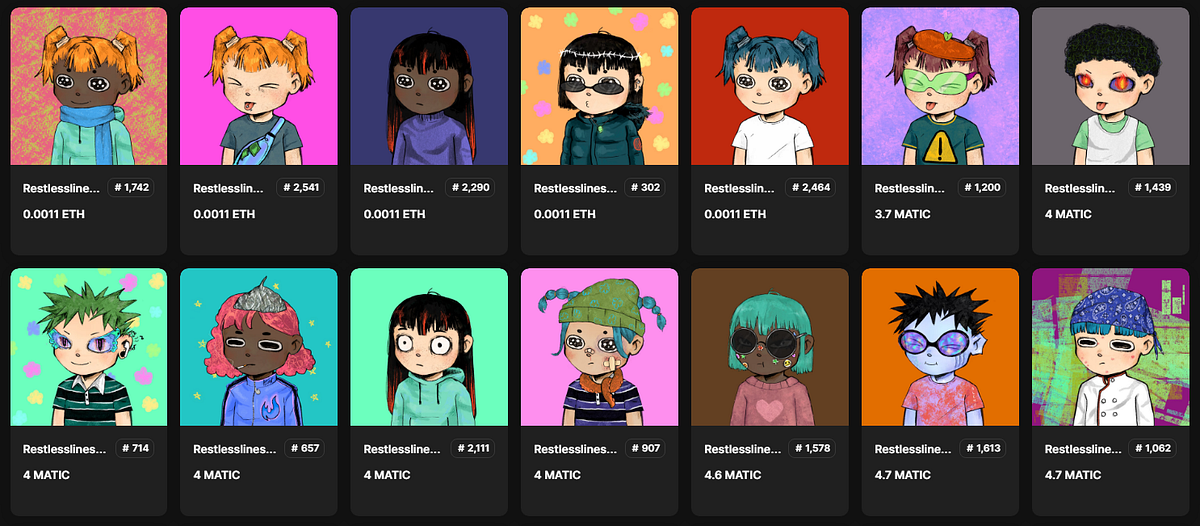 Creating cute PFPs was enough in 2021. Not anymore. | by Restless ...