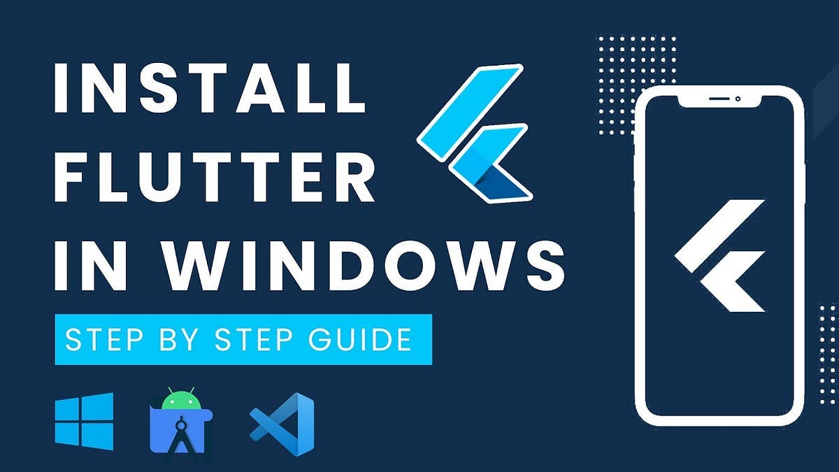 A Step-by-Step Guide to Setting Up Flutter on Windows | by Ramesh JA ...