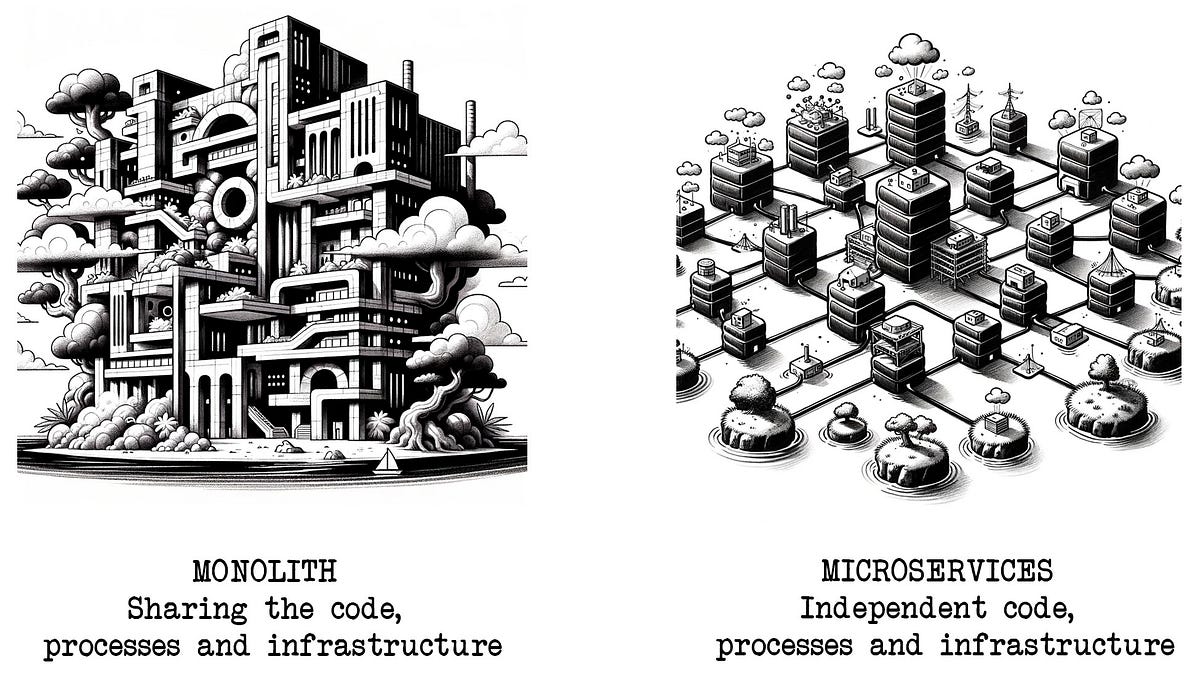 Notes On Monolithic Vs Microservices Architecture By Ivak Medium