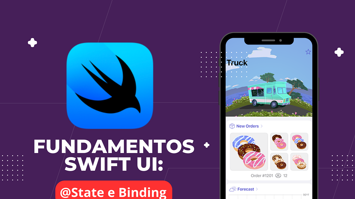 📱SwiftUI: @State e Binding !. O paradigma reativo do SwiftUI | by Edson Santos | Medium