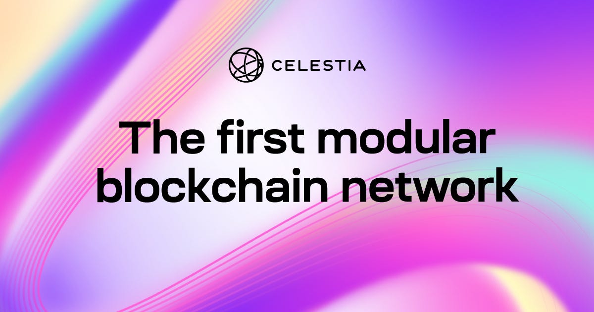 Celestia: Scaling Blockchains with Modular Power | by Imad | Sep, 2024 | Medium