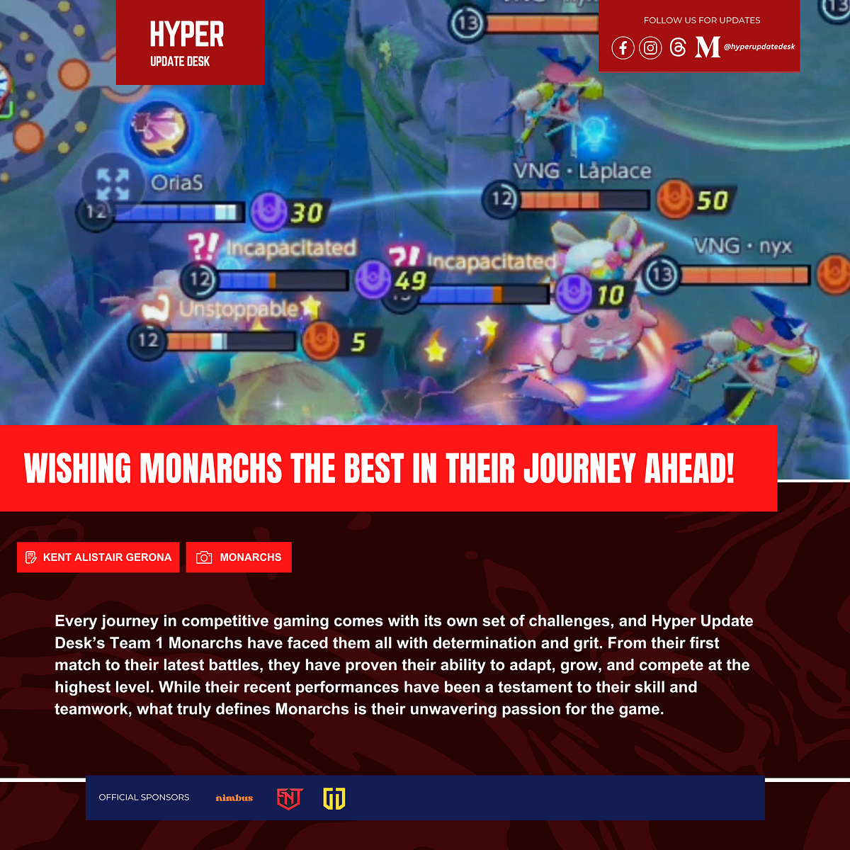 Wishing Monarchs the Best in their journey ahead. | by Hyper Update ...