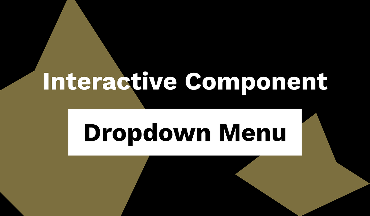 Creating complex interactions with interactive components — Dropdown ...
