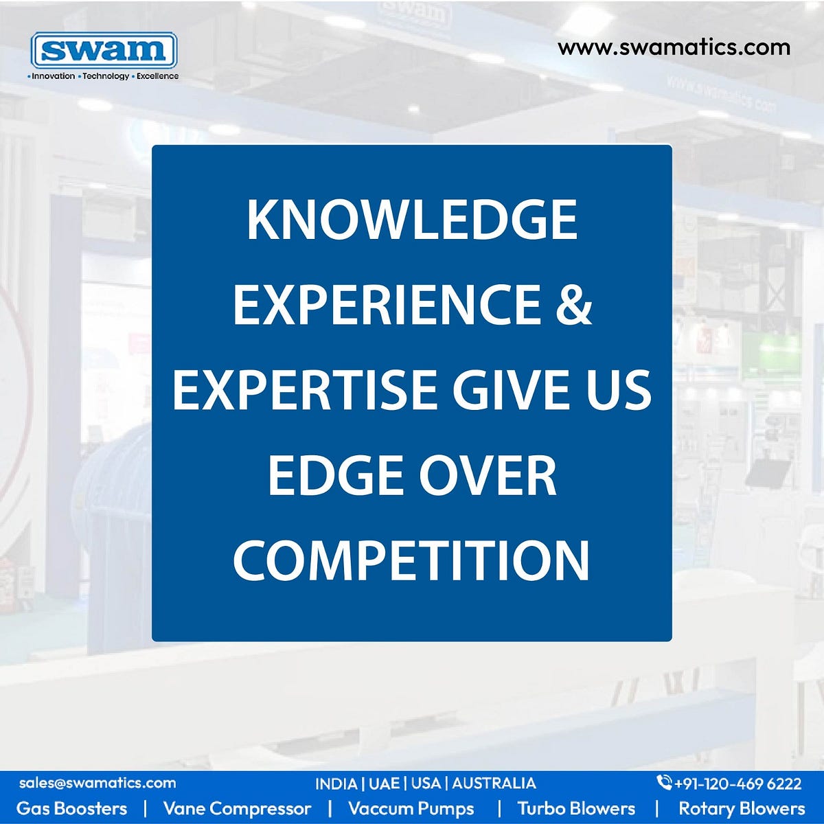 Swam’s experience and expertise - Swamatics - Medium