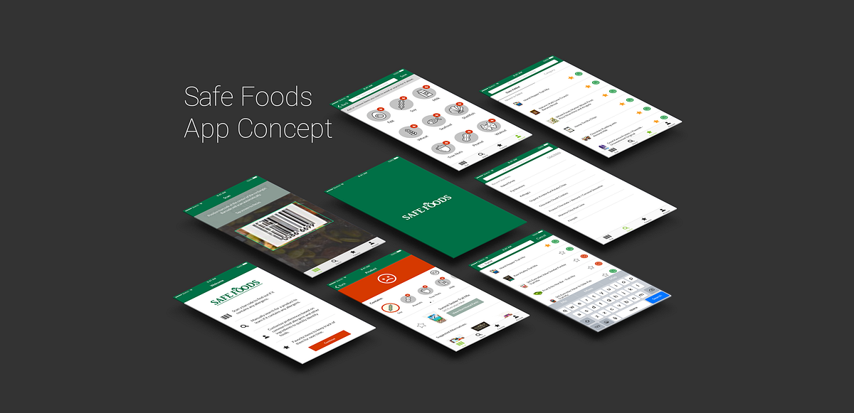 Safe Foods App. UX Design Retrospective | by Ori Statlender | Medium