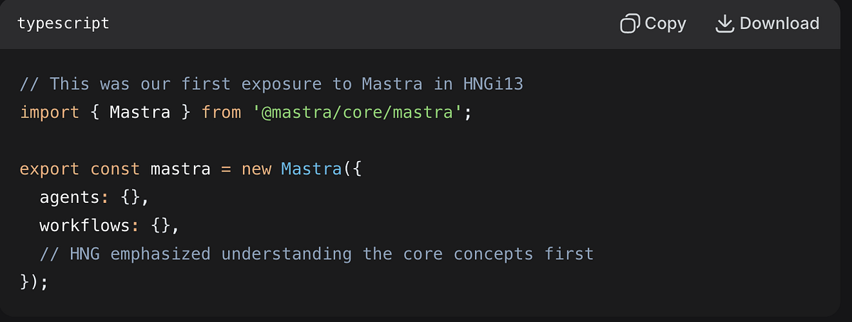 From HNG Intern to AI Agent Developer: My Mastra Journey with A2A ...