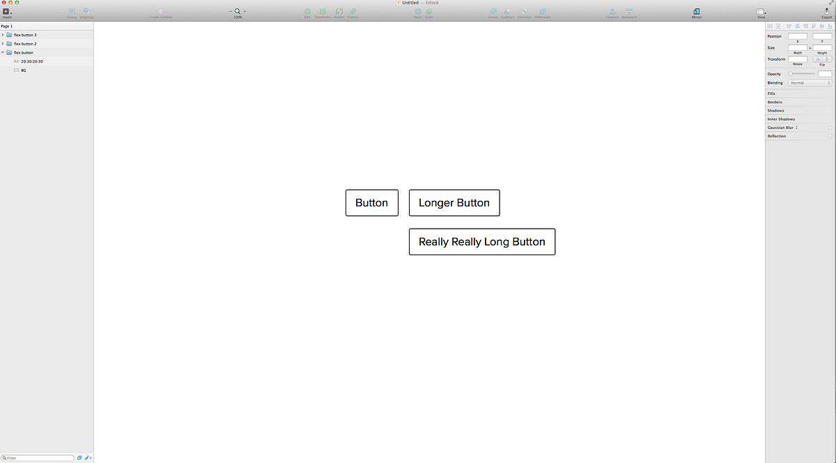 Dynamic Button Sketch Plugin. A quick how-to for people new to Sketch ...