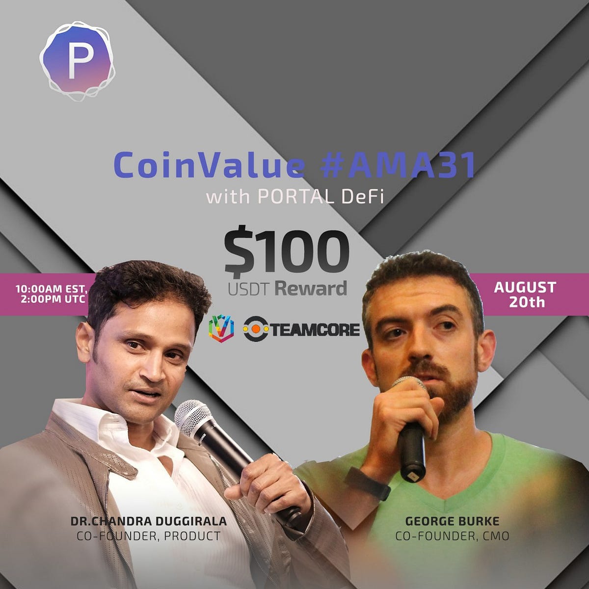 CoinValue AMA31 With PortalDefi. Recap! | by CoinValue | Medium