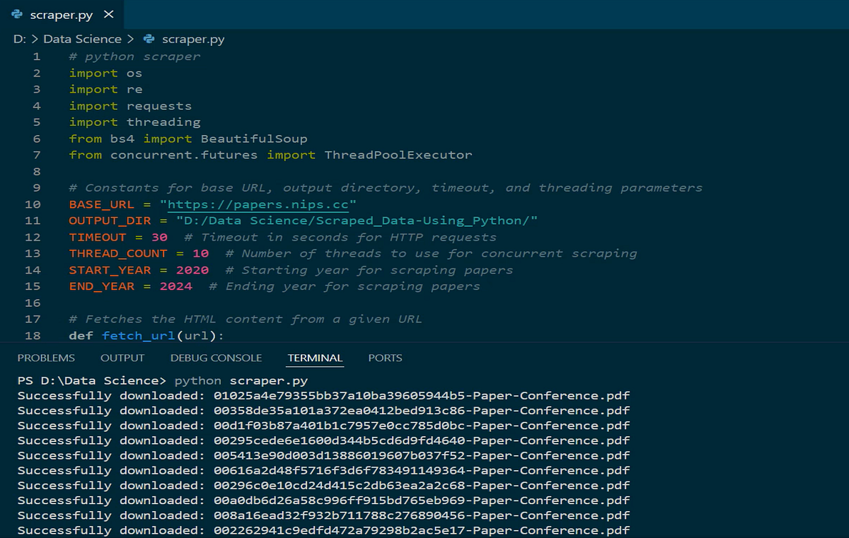 Java vs. Python for Web Scraping NeurIPS Papers — The Speed King vs. The Ease Master! Which one ...