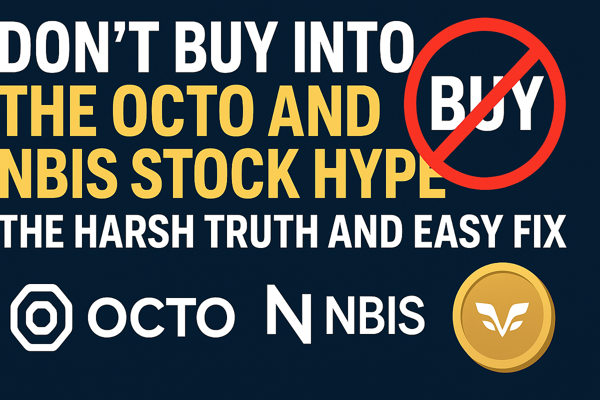 Don’t Buy Into the OCTO and NBIS stock Hype: The Harsh Truth and Easy ...