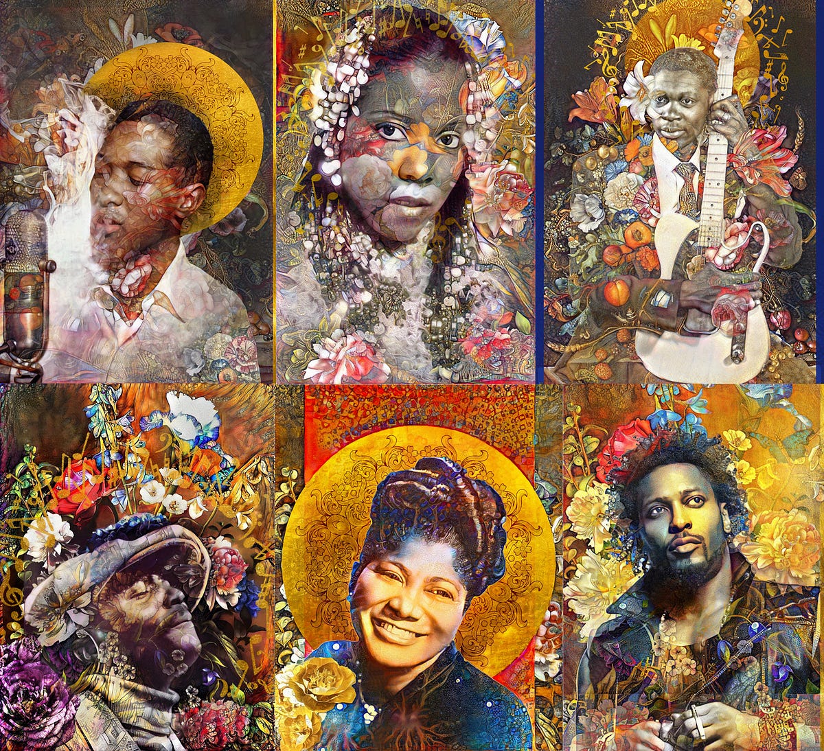 The Black Music Month Portraits. June is Black Music Appreciation Month ...