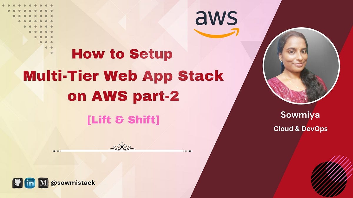 🚀Unlocking the Power of AWS: Migrating Your Web App to AWS with Lift and Shift: A Step-by-Step ...