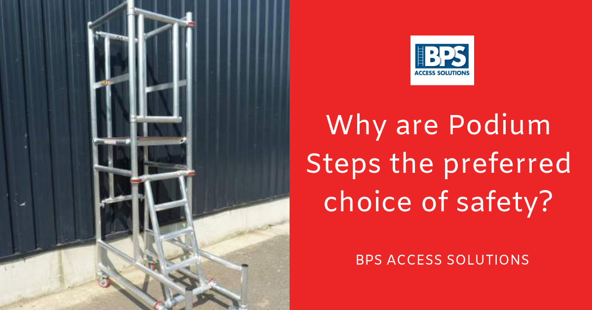 Why are podium steps the preferred choice of safety officers? | by BPS ...