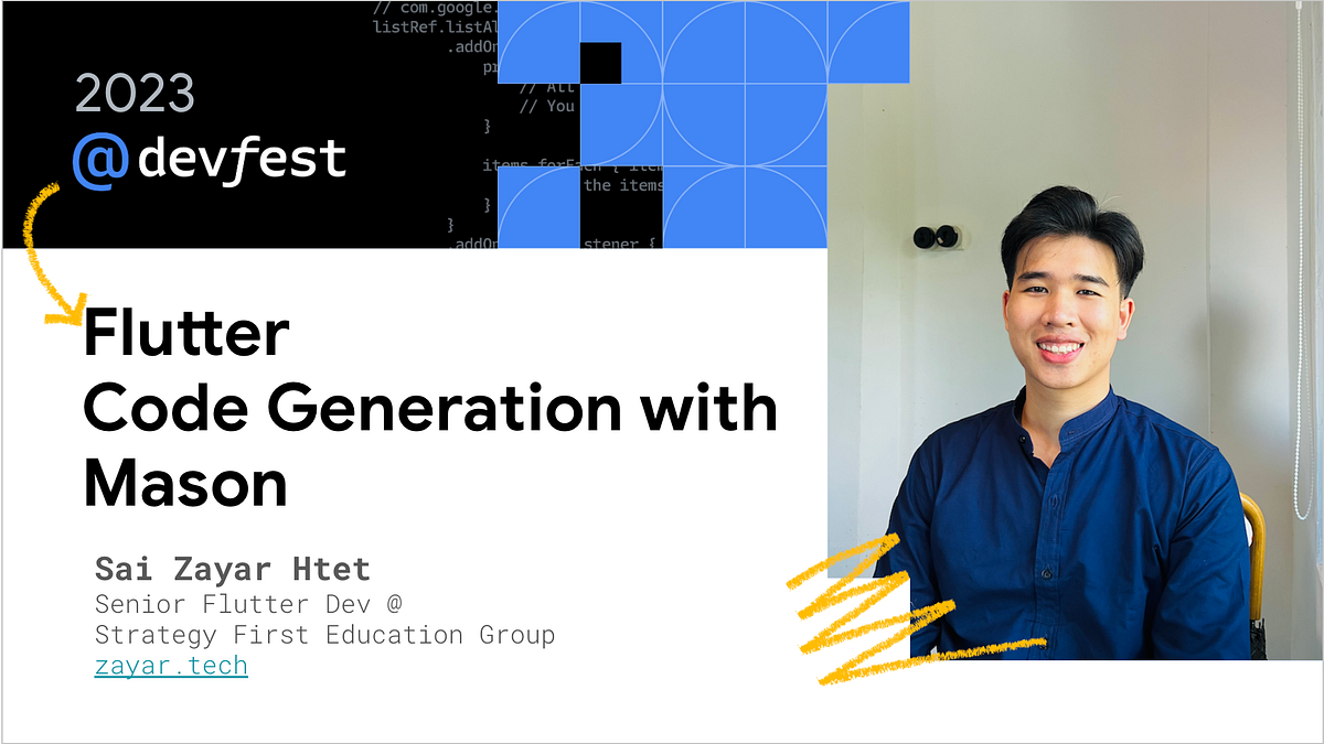 Flutter Code Generation With Mason | by Sai Zayar Htet | Dec, 2023 | Medium