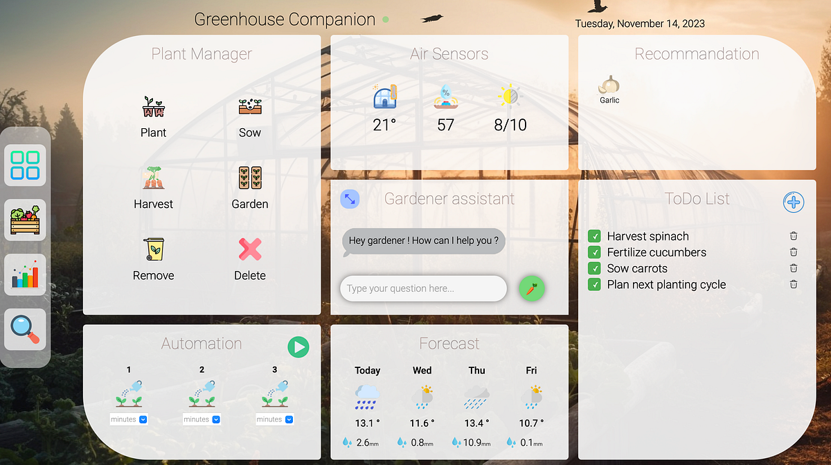 Greenhouse Companion-Empowering Gardeners with Smart Vegetable ...