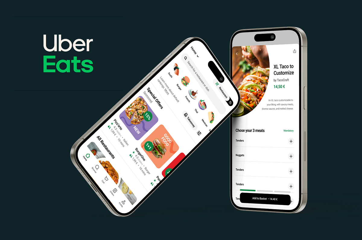 I Redesigned Uber Eats in 48 Hours — A UX/UI Case Study | by Elise Rocchesani | Medium
