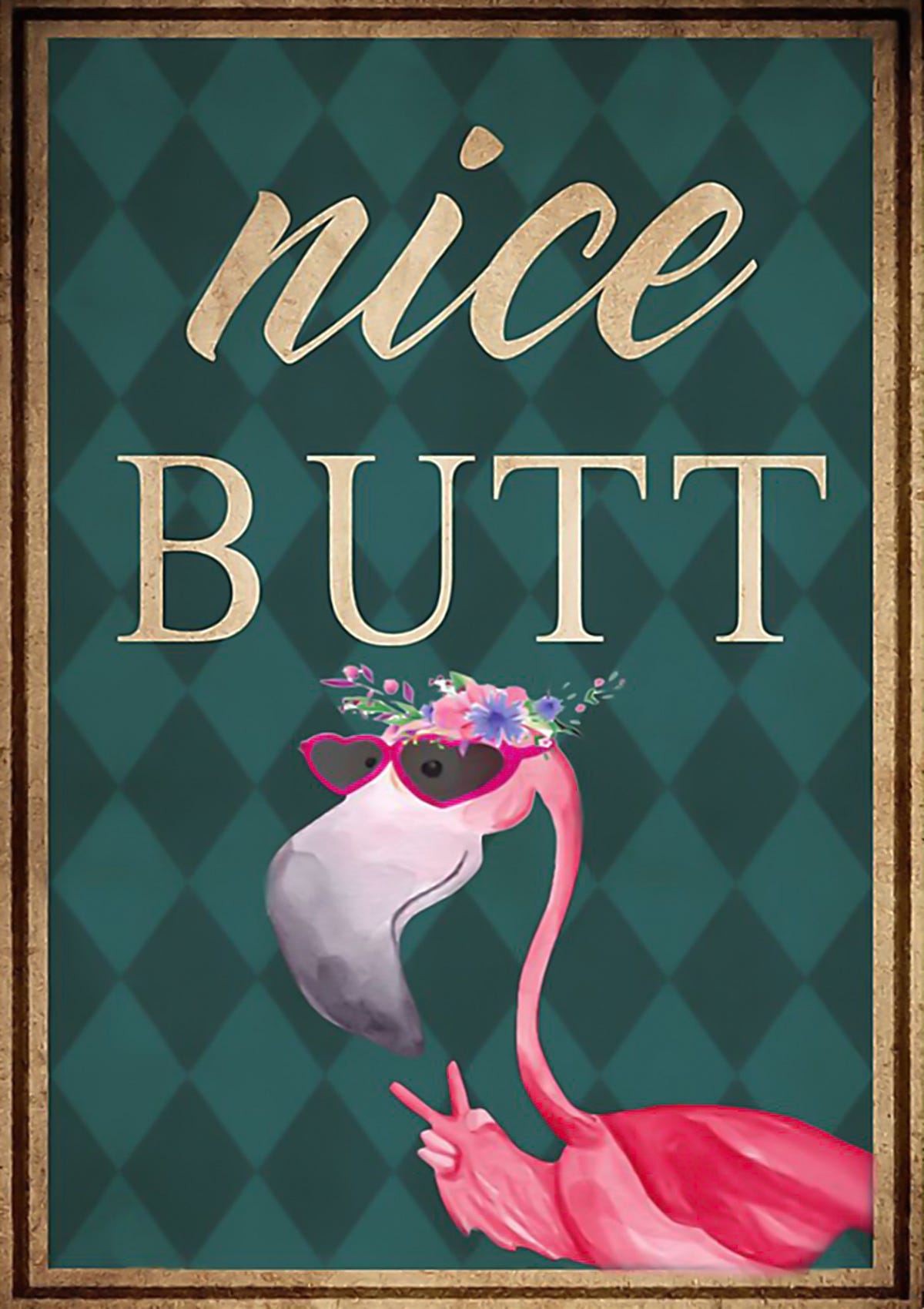 VIP Flamingo nice butt poster. The vast earth always hides countless ...