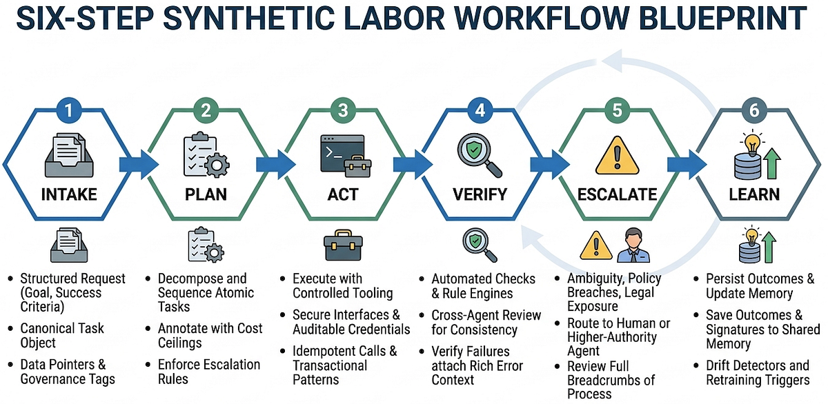 Synthetic Labor Workflow Design | by Sam Okoye | Medium | Medium