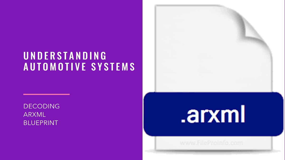 Decoding the ARXML Blueprint: Understanding the Architecture of Automotive Systems | by Hemanth ...