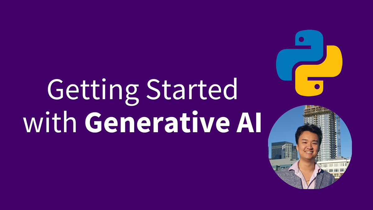How to Get Started with Generative AI | by Yujian Tang | Dev Genius