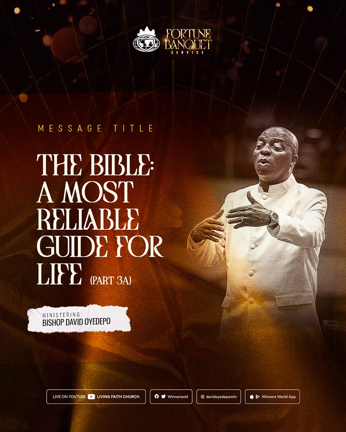 The Bible: A Most Reliable Guide for Life (Pt. 3)—Bishop David Oyedepo ...