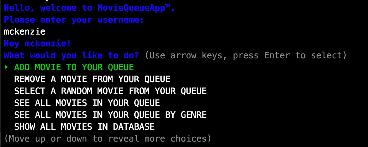 Building My First CLI Application | by McKenzie | Medium