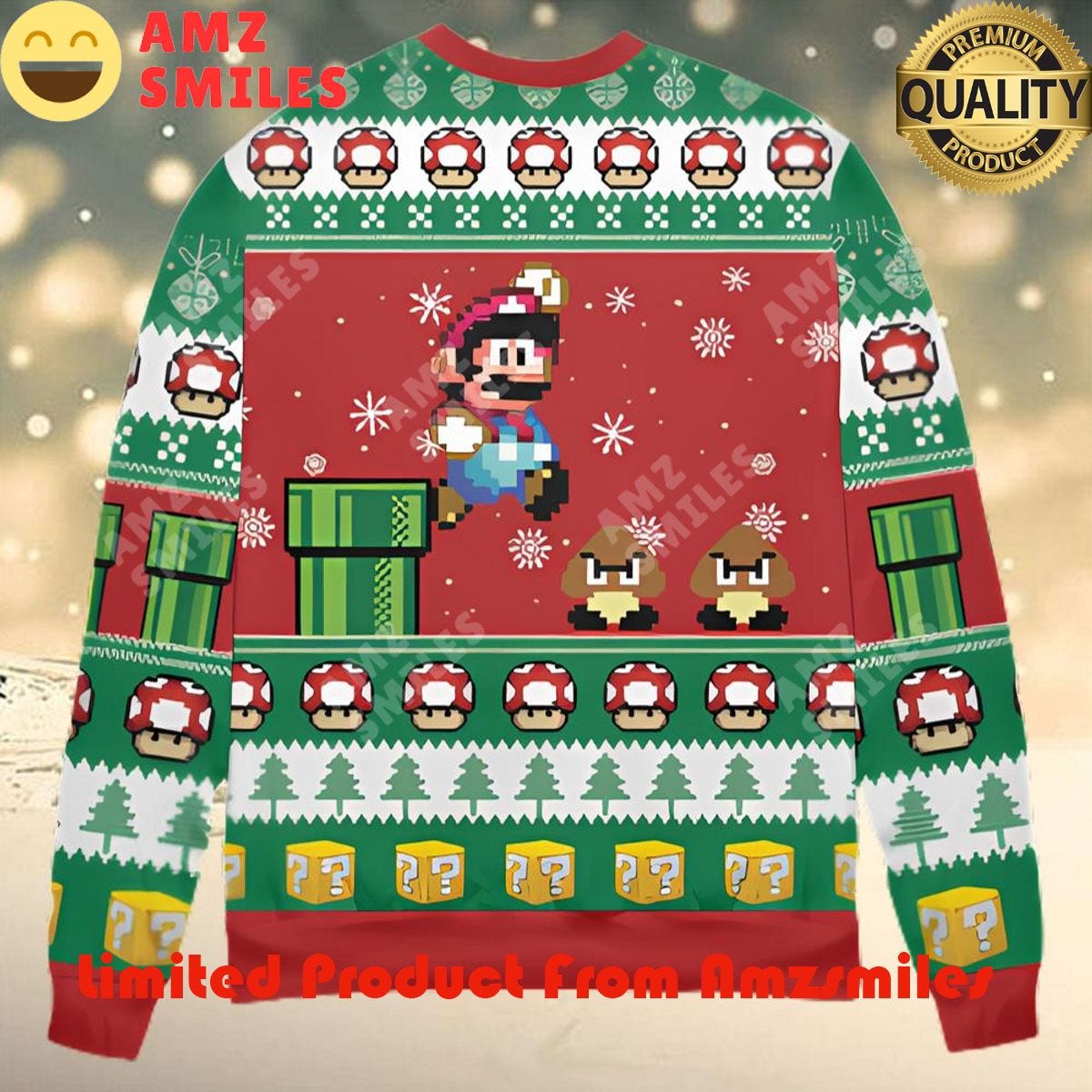 Super Mario Game Brothers World Sweater for fan Christmas | by ...