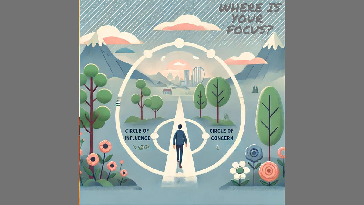 Where is your focus?. The Circles of Influence and Concern | by John ...