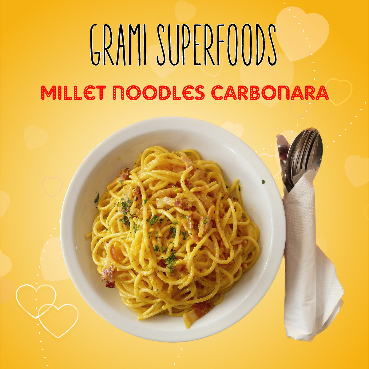 Millet Noodles Carbonara. Want to impress your SO on… | by Grami ...